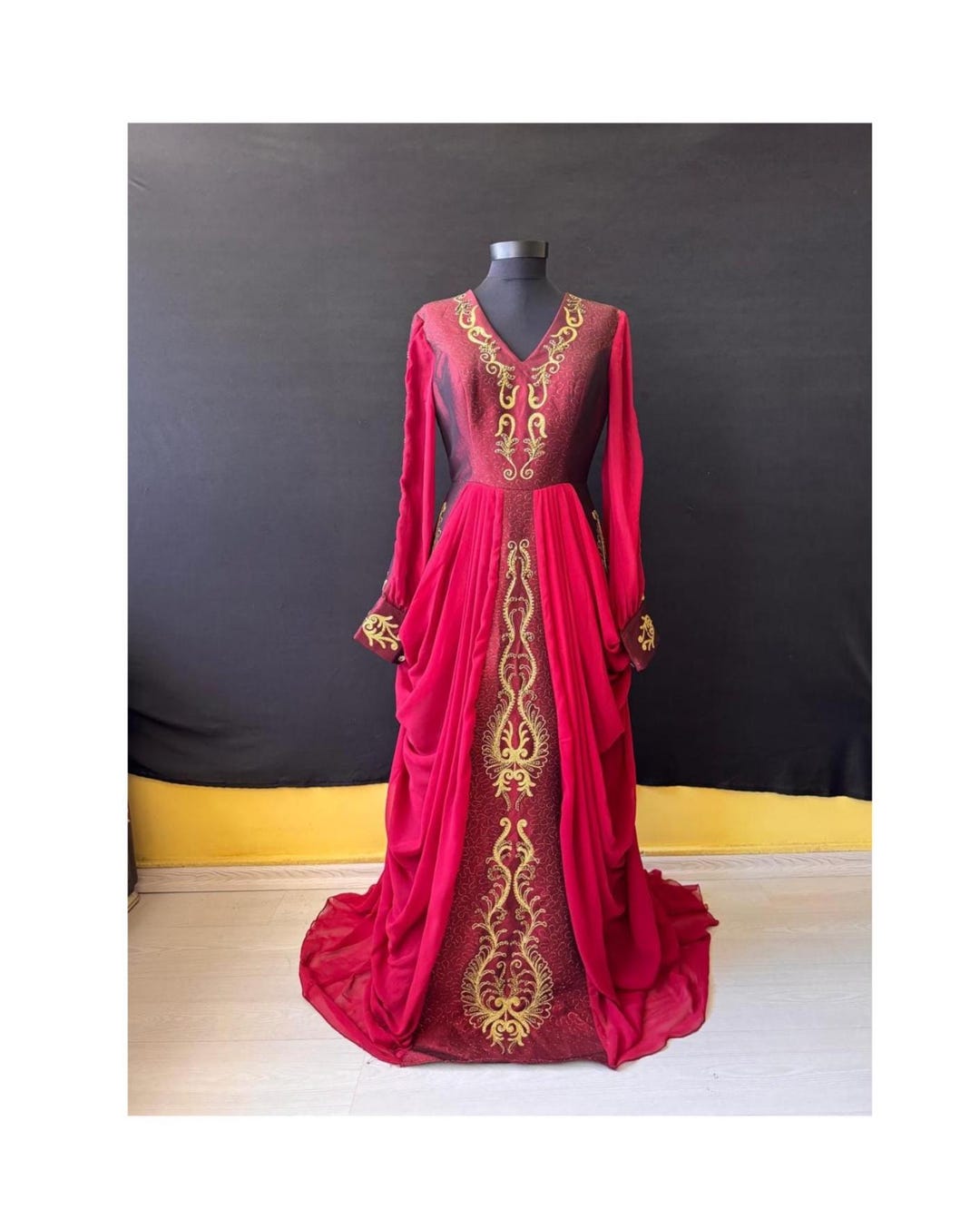 Turkish Bindalli Dress, Ottoman Sultan Costume, Henna Night Kaftan - Etsy