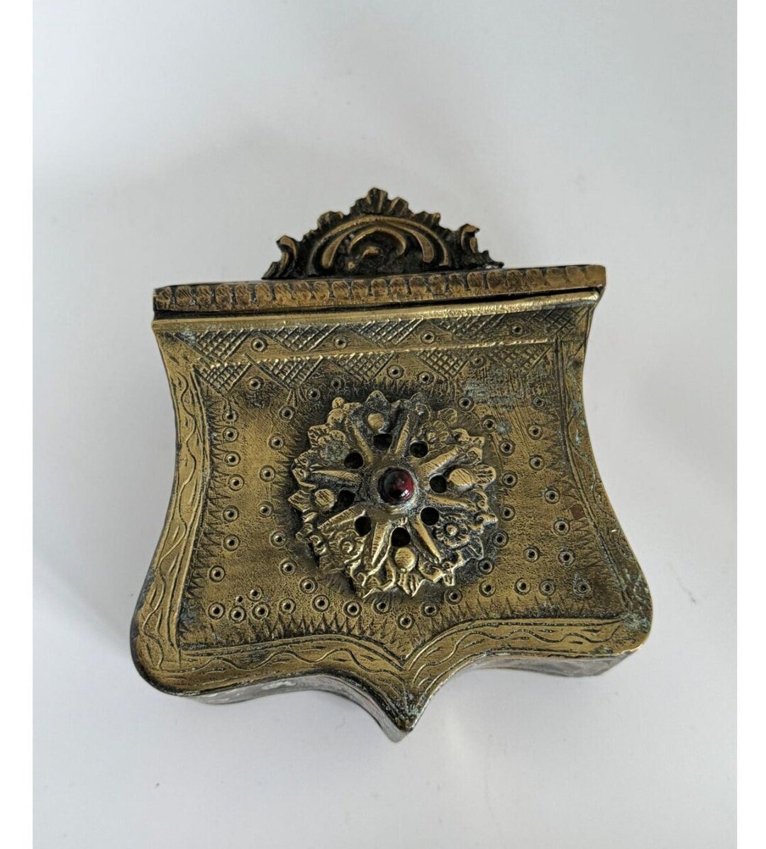 Antique Ottoman Period Bronze Gunpowder Box Oil Box / Capsule Holder - Etsy