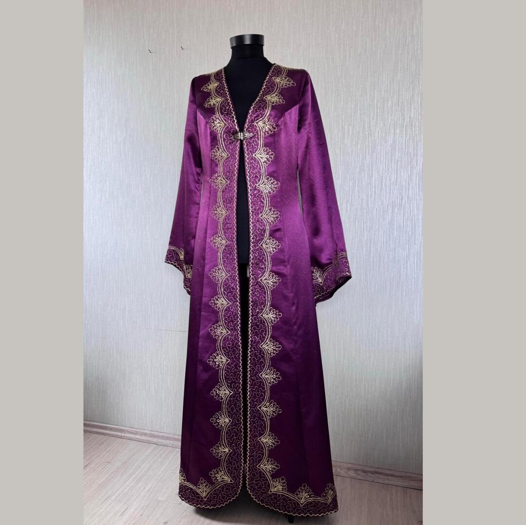 Traditional Vintage Purple Turkish Wedding Dress Bindalli, Turkish ...
