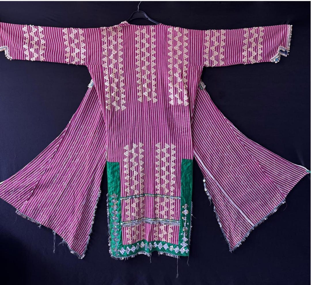 1900s Antique Ottoman Silk Kaftan: Turkish Embroidered Costume - Etsy