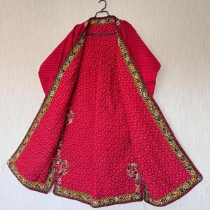 Overcoat, Turkmen Silk Embroidered Chapan, Antique Jacket, Kimono ...