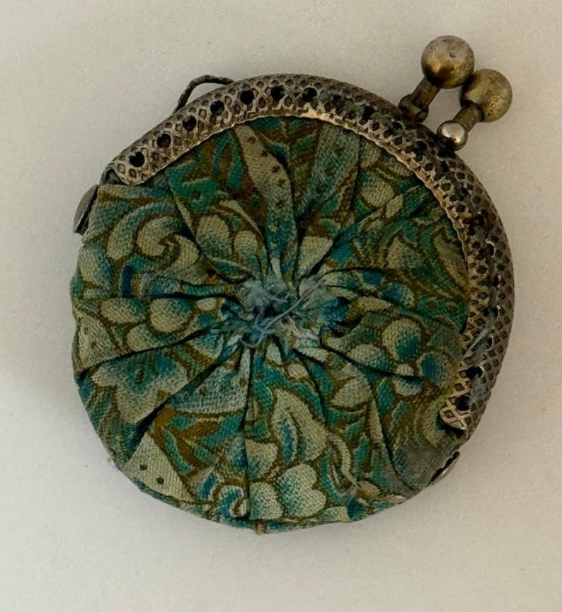 Vintage Floral Coin Purse - Antique Lock Bag - Etsy