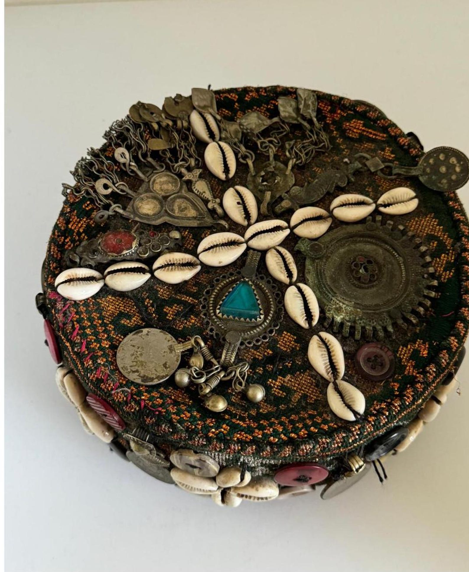 Antique Fez Hat/coin Antique Hat/antique Hat/authentic Fez - Etsy