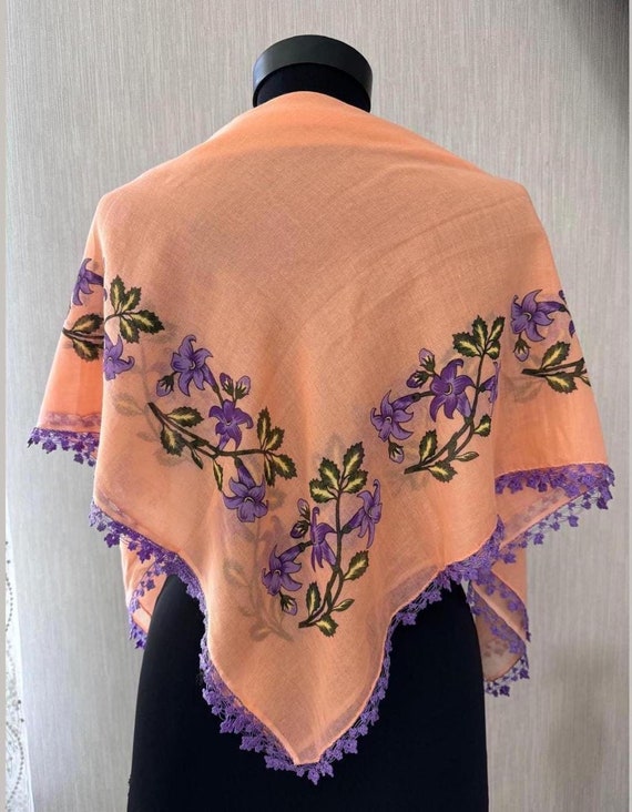 Traditional scarf, antique, turkish - Gem