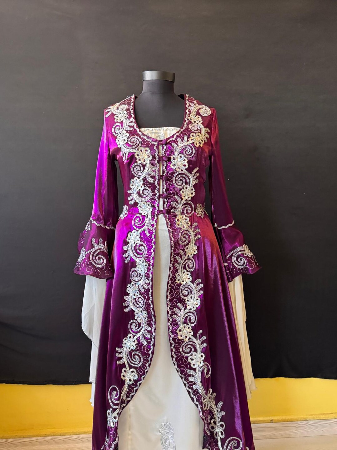 Purple Bindalli Dress,turkish Ottoman Style Henna Night Kaftan - Etsy