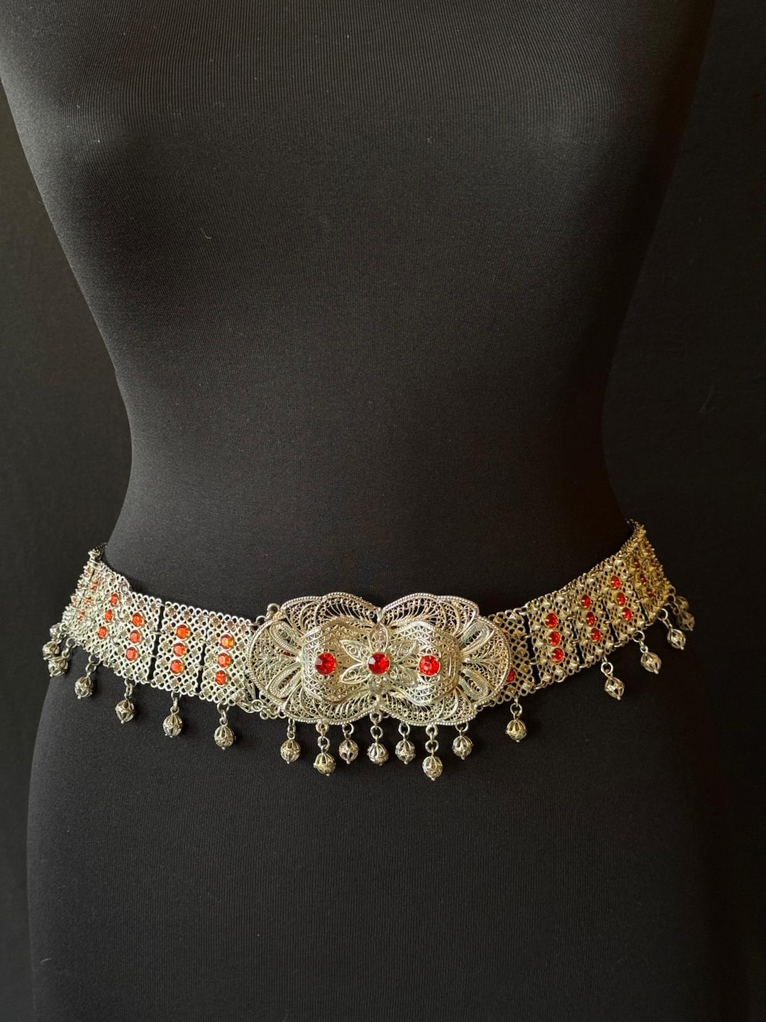 Bridal Belt, Filigree Embroidered, Ottoman Model Bindalli Belt ...