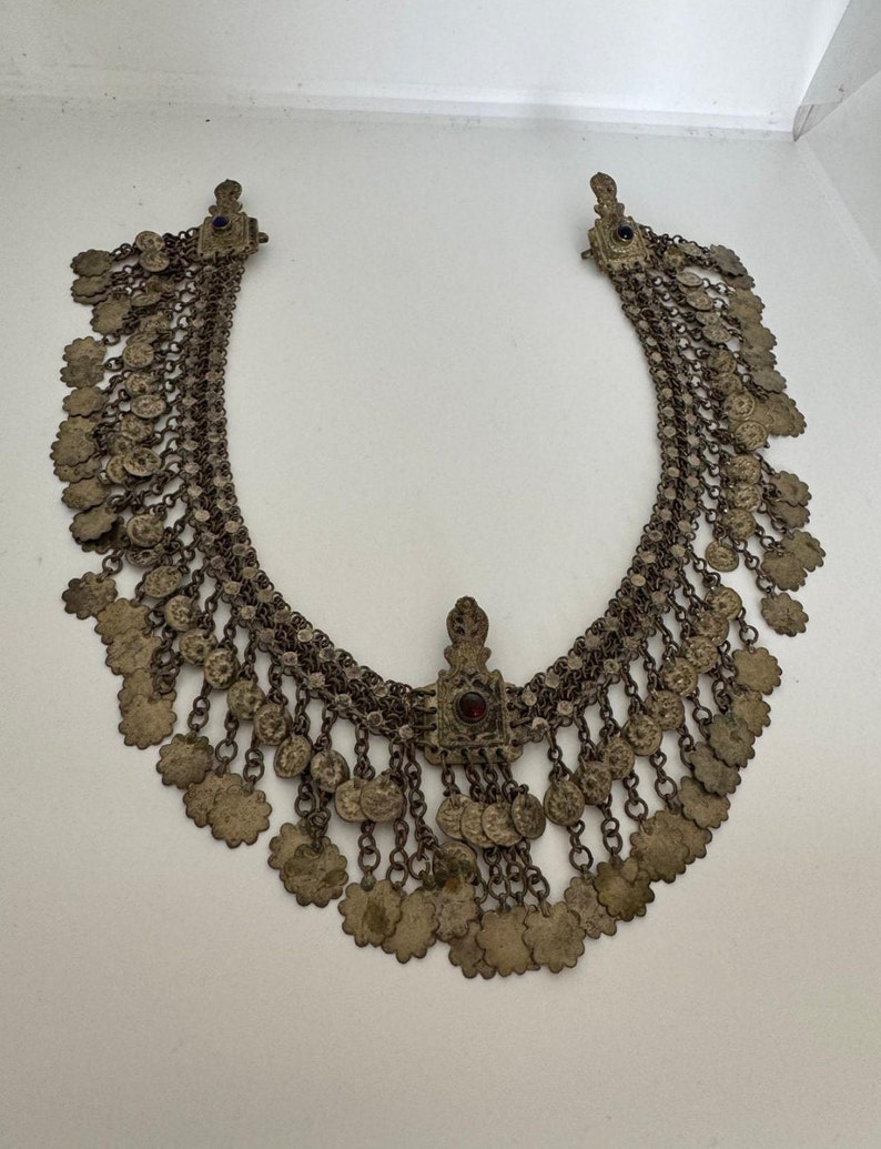Ottoman Period Antique Bridal Headpiece / Necklace / Ottoman Necklace ...