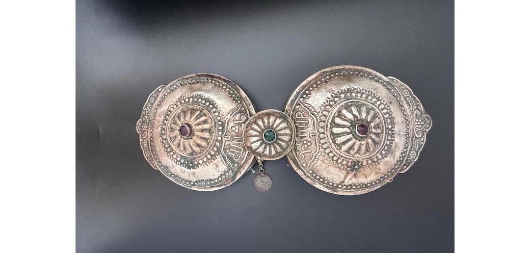 Antique Ottoman Silver Belt Buckle: Bindalli Style, 1850s - Etsy