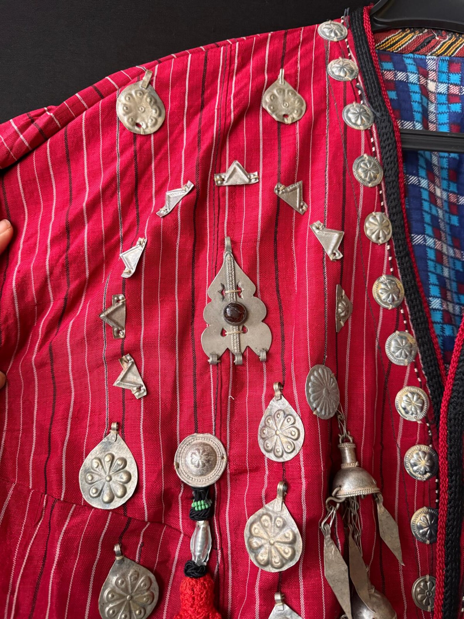 Turkmen Traditional Jacket, Rare Antique Embroidered Kaftan, Handmade ...