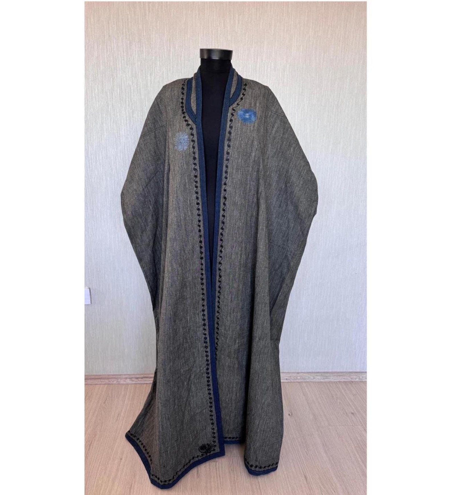 Antique Uzbek Ikat Kaftan Cape: Ethnic Tribal Costume - Etsy
