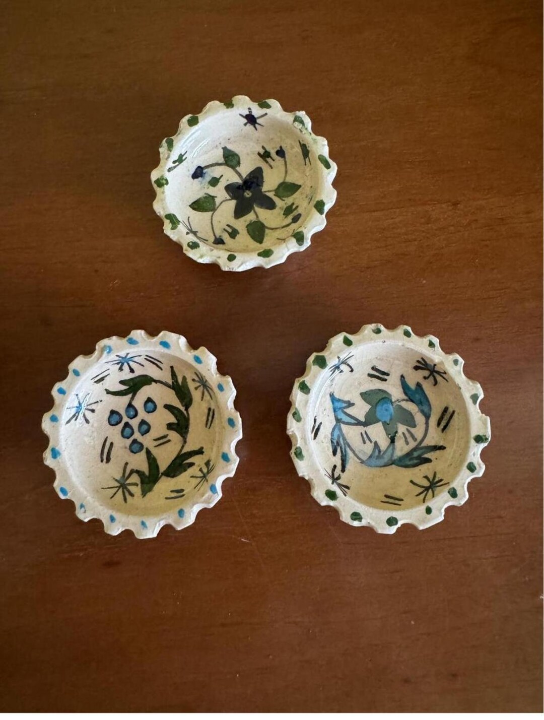 Miniature Ceramic Plates, Vintage Ceramics, Vintage Decor - Etsy