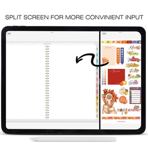 September Digital Stickers, Fall Goodnotes Stickers, Autumn Aesthetic ...