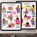 Office Digital Stickers for Goodnotes Planner, Business Woman Stickers ...