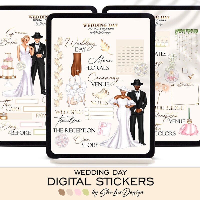 Wedding Scrapbook Stickers - Etsy