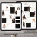 Office Digital Stickers for Goodnotes Planner, Business Woman Stickers ...