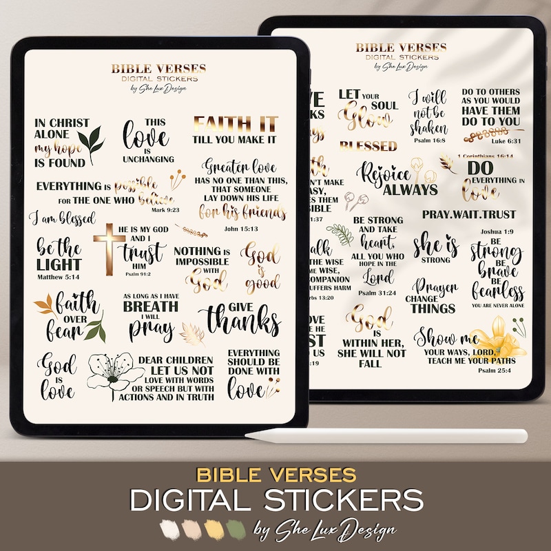 Bible Journal Stickers - Etsy