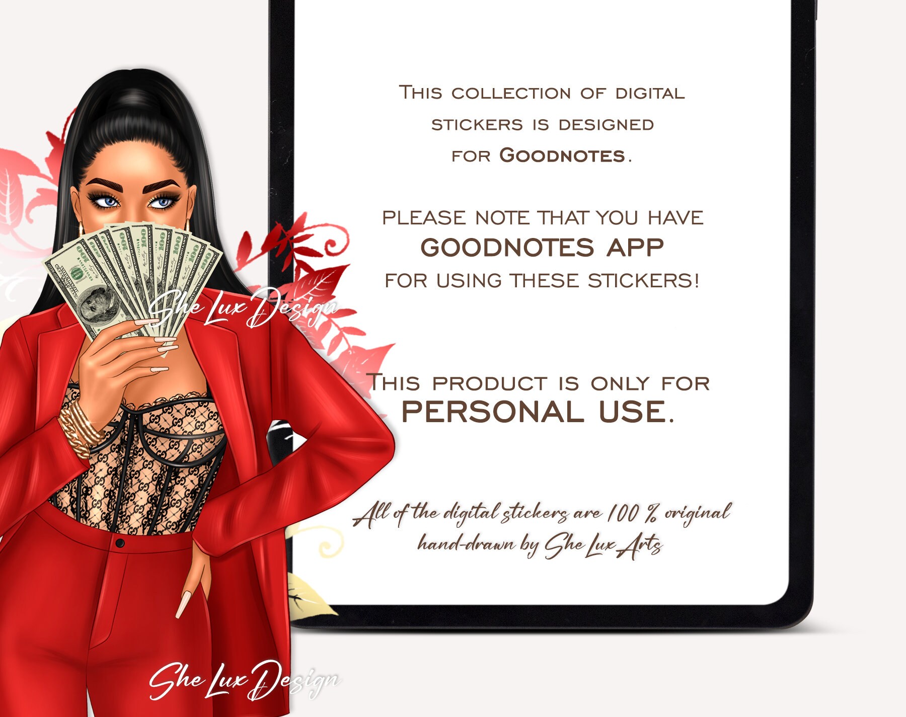 Latina Magic Digital Stickers, Goodnotes Planner Stickers, Hispanic ...