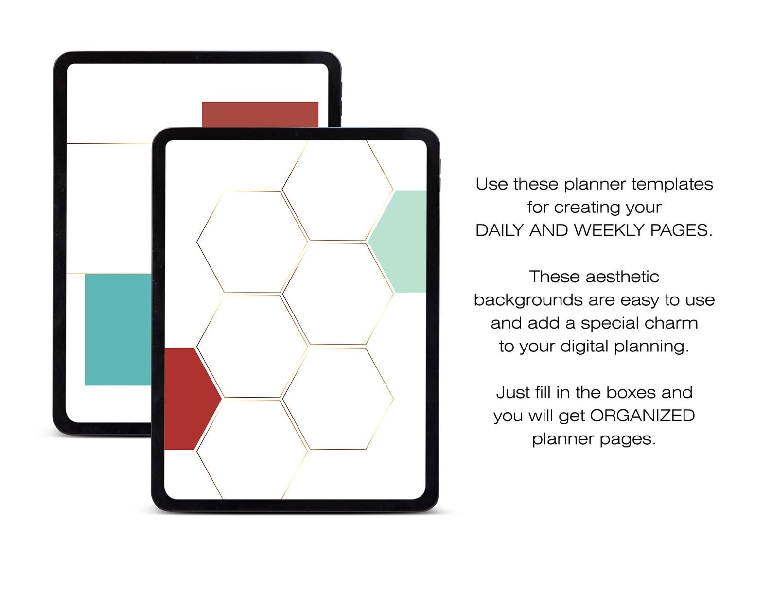 August 2025 Digital Planner Templates, Daily Weekly Template Inserts ...