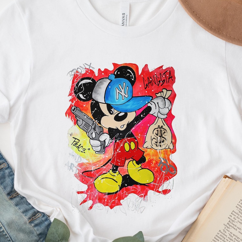 Mickey Mouse Gangsta - Etsy