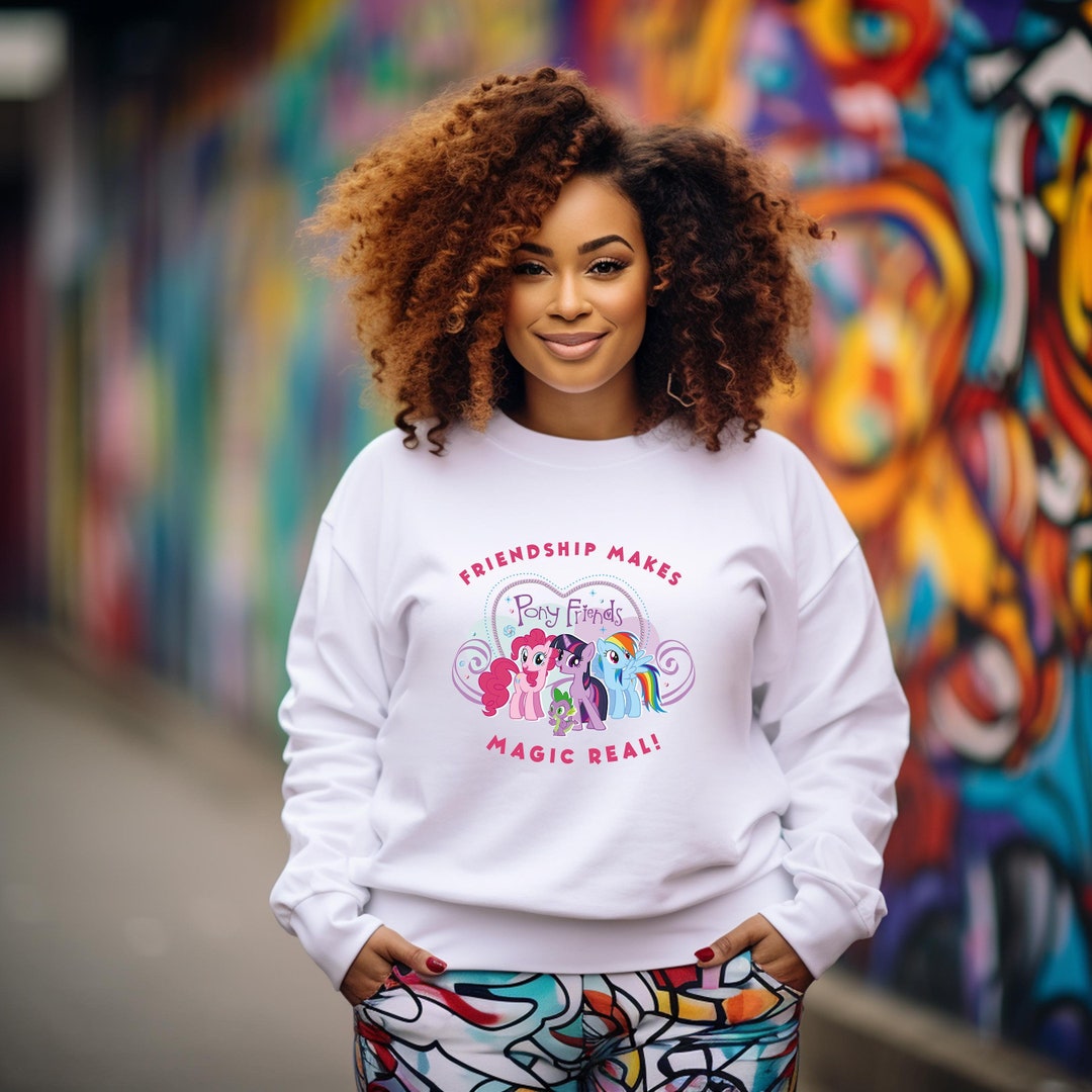 Friendship Makes Magic Real Tshirt, My Little Pony Oversized T-shirts ...