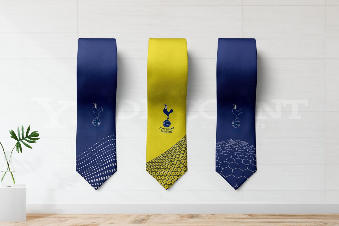 Tottenham Hotspur FC Necktie, Spurs Fan Tie, the Lilywhites Gifts ...