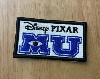 Disney Monsters Inc University Logo Embroidered Iron on Patch - Etsy