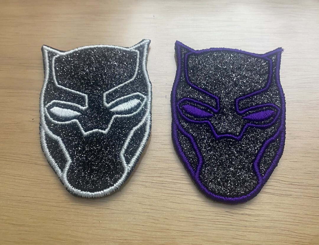 Black Panther Embroidered Patch - Etsy