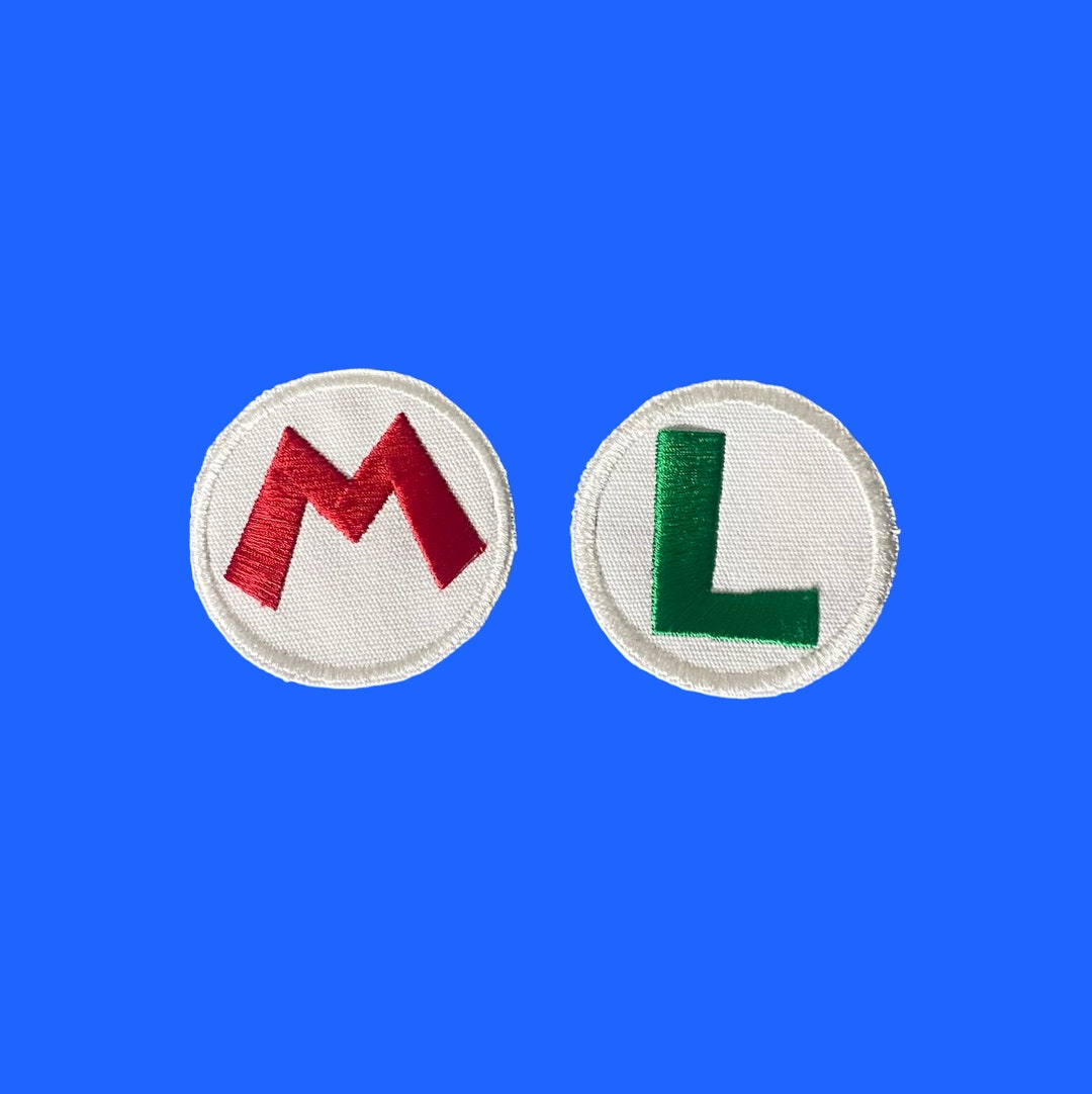 Mario Patch - Etsy