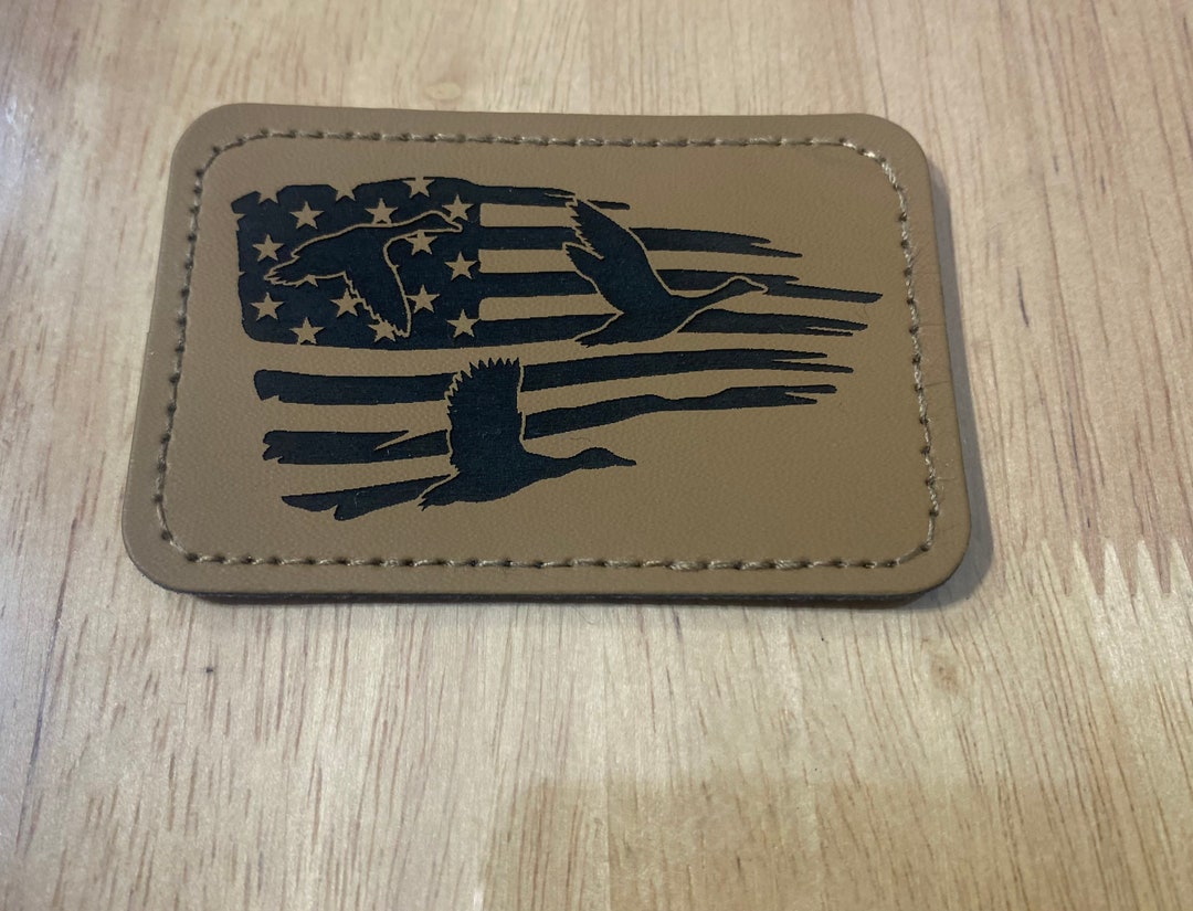 Ducks Leather Patch - Etsy