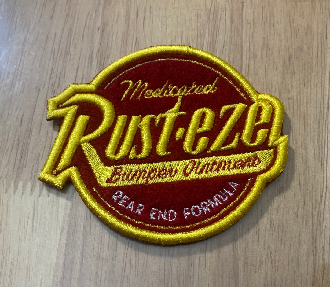 Rust-eze Patch, Cars Movie Patch, Medicated Rusteze Patch - Etsy