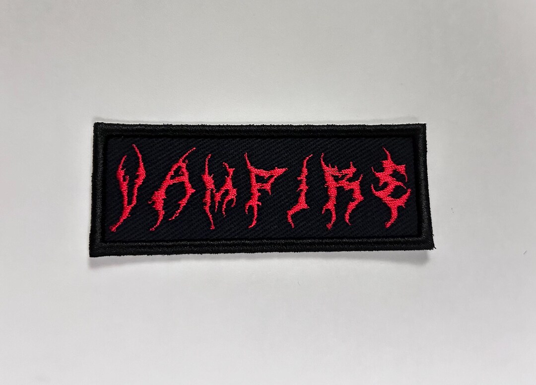 Vampire Patch - Etsy