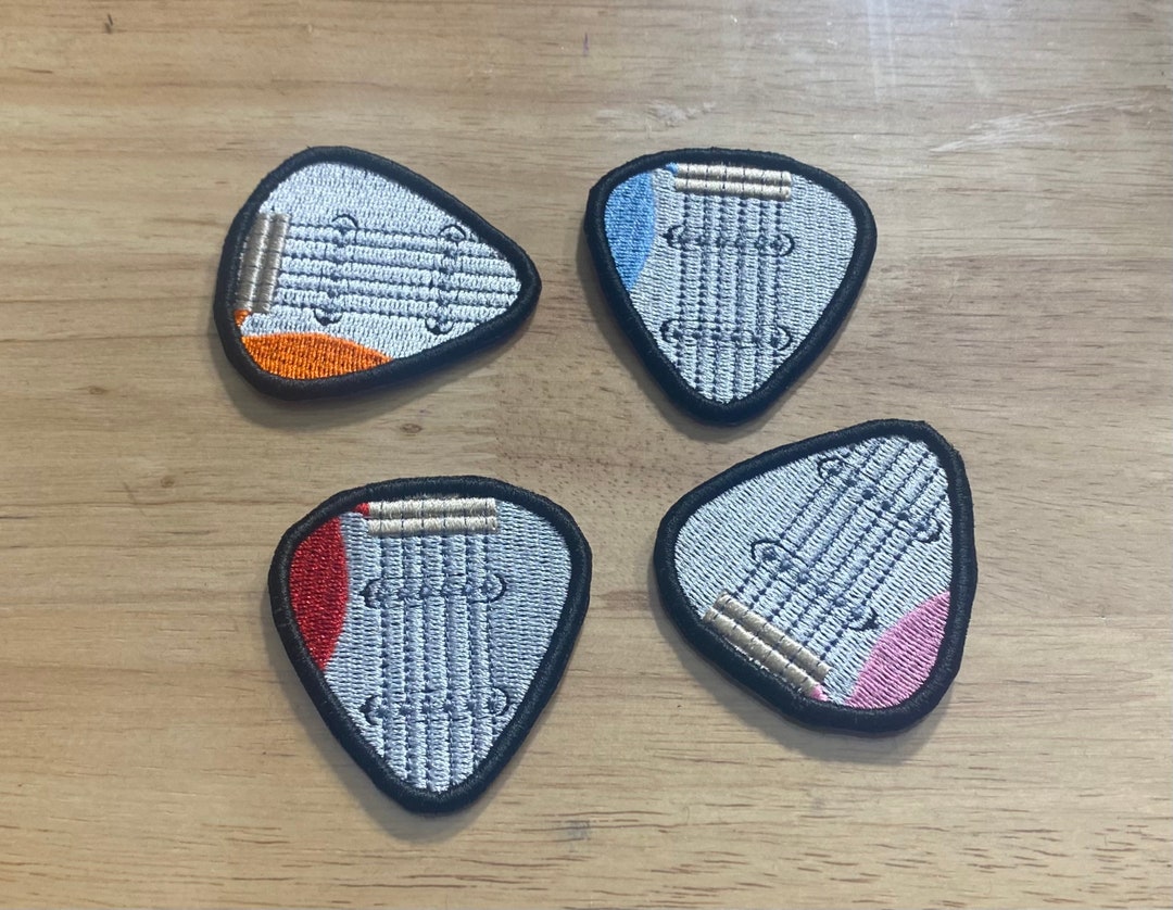 Guitar Pick Patch - Etsy