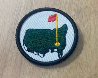 Embroidered Iron-on Green USA Golf Patch Applique Golfin - Etsy