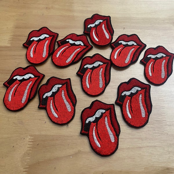 Rolling Stones Patch - Etsy
