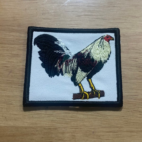 Embroidered Rooster - Etsy