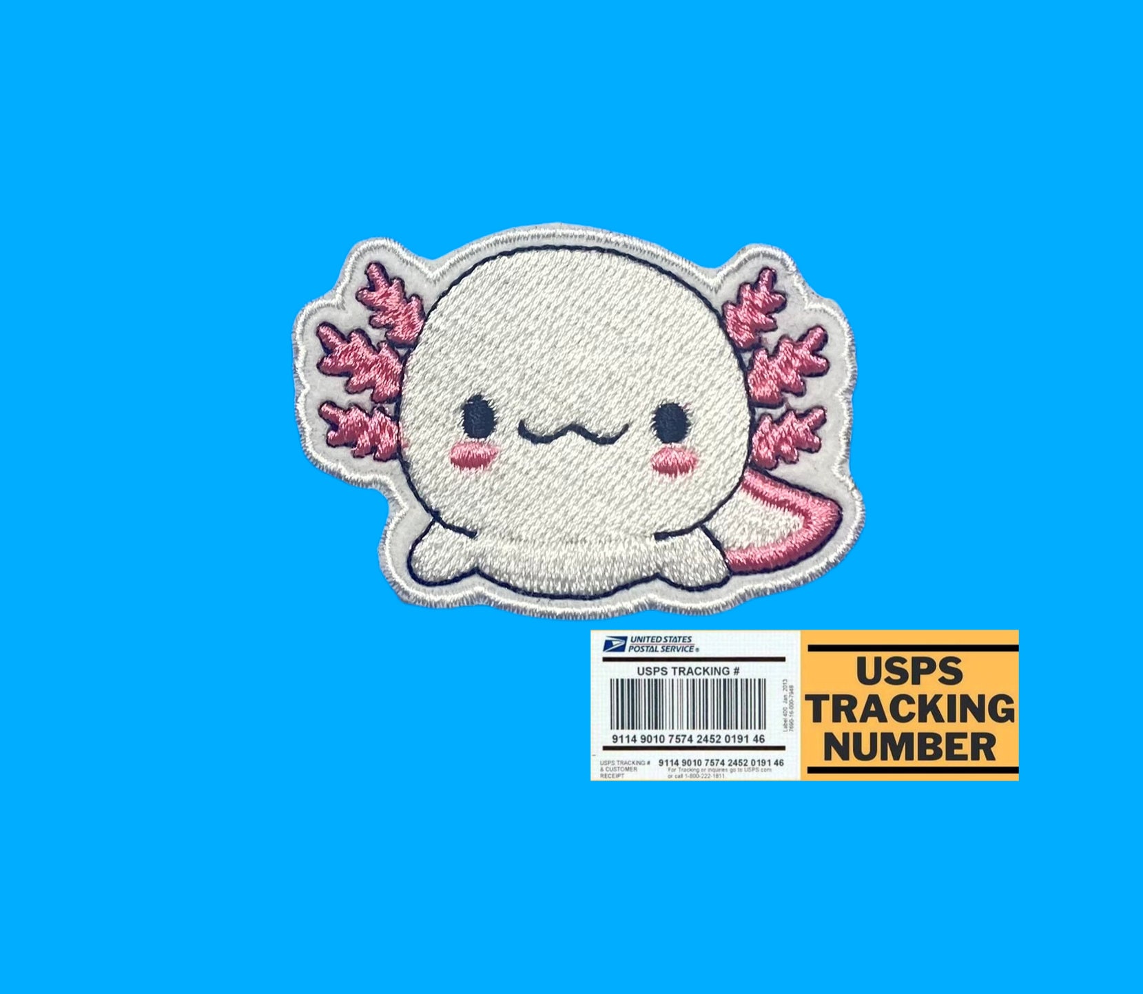 Axolotl Patch - Etsy