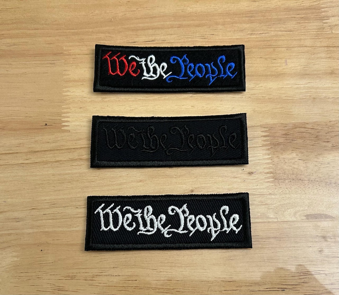 We the People Patch - Etsy