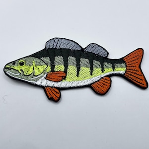 Perch Fish Patch - Etsy