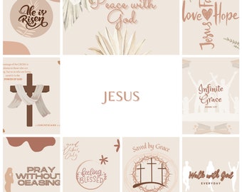 25 Christian Instagram Post Templates Christian Blogger - Etsy