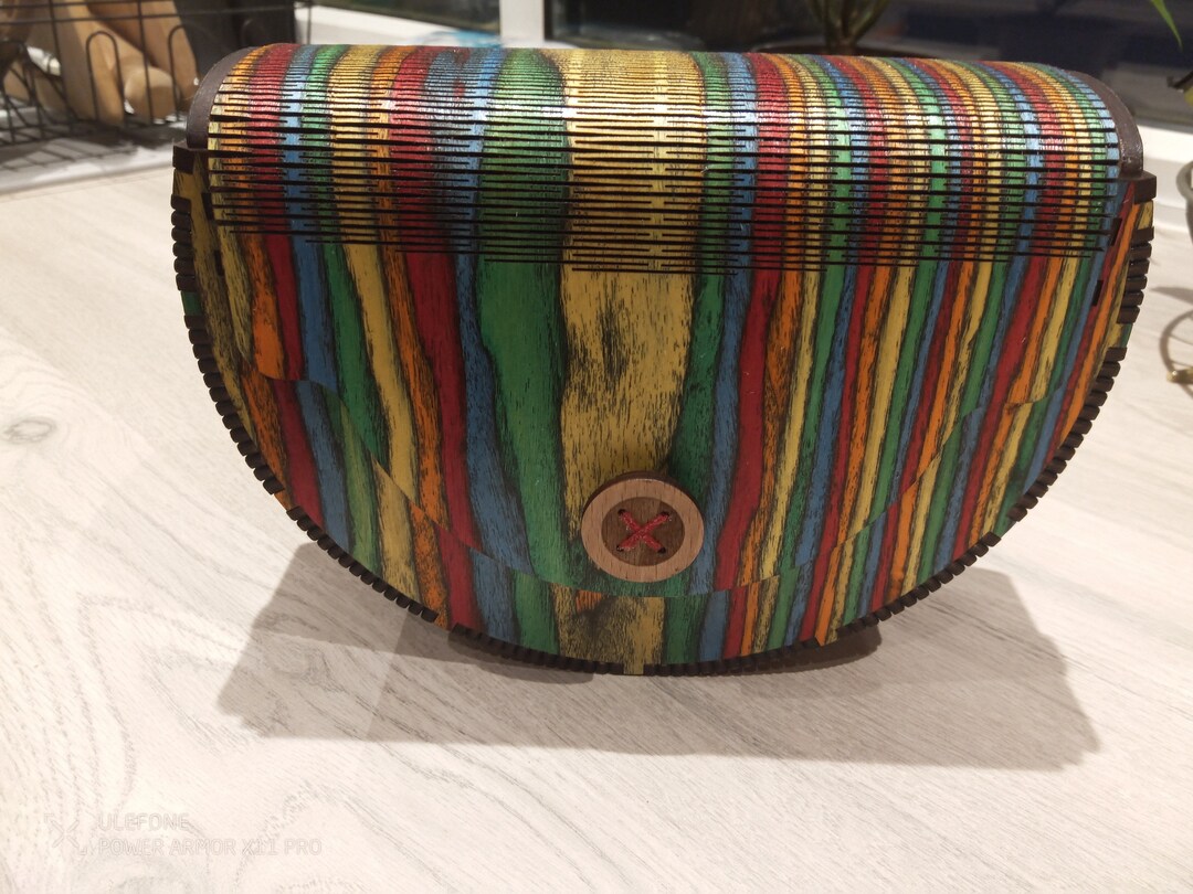 Wooden Clutch/handbag, Wood Bag, Evening Clutch, Modern, Ladies Bag ...