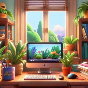 Virtual Background Zoom Images , Animated Cartoon 3D Background, Home ...