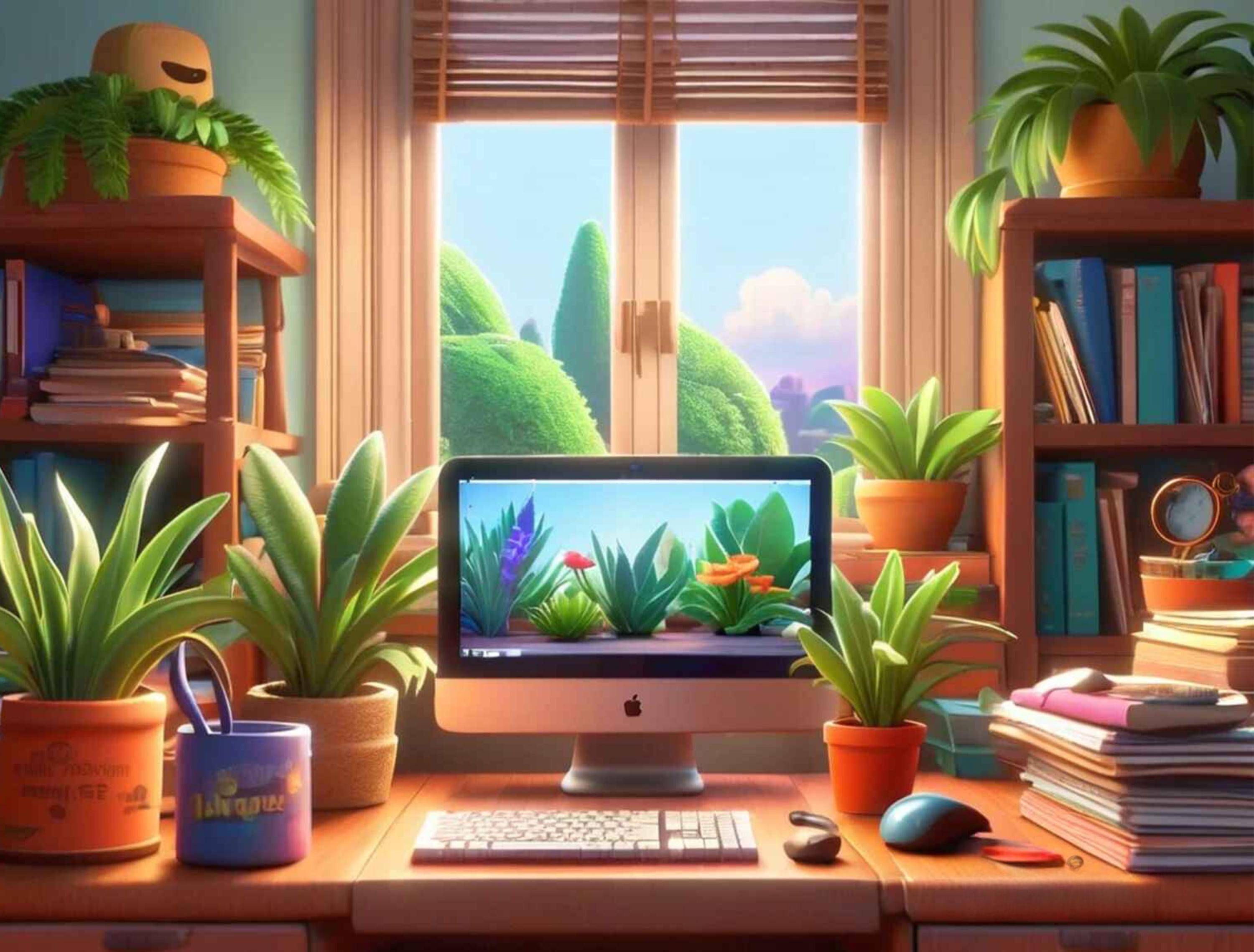 Virtual Background Zoom Images , Animated Cartoon 3D Background, Home ...