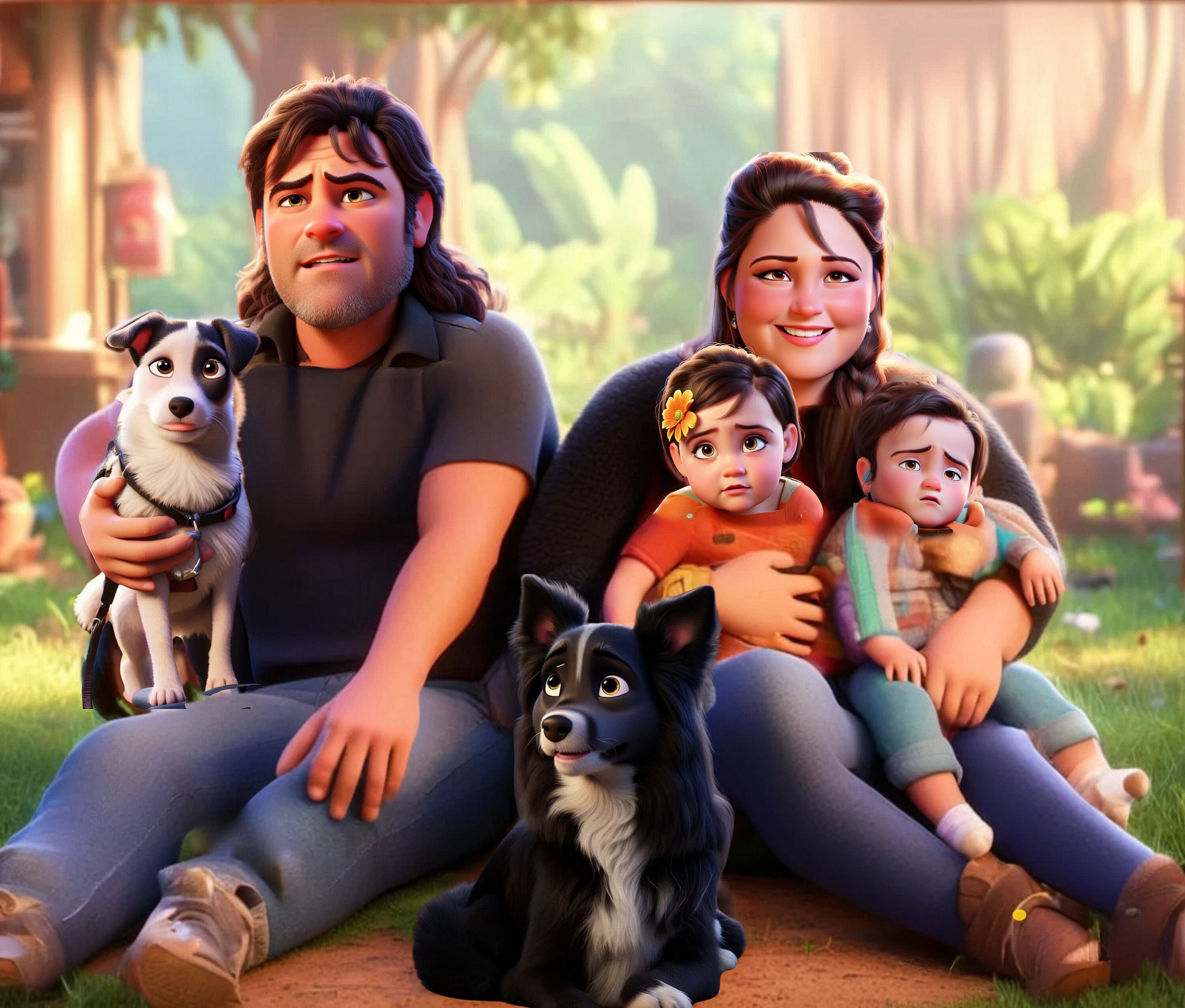 Custom Cartoon 3D, Personalised Family Portrait, Cartoonize Love One ...