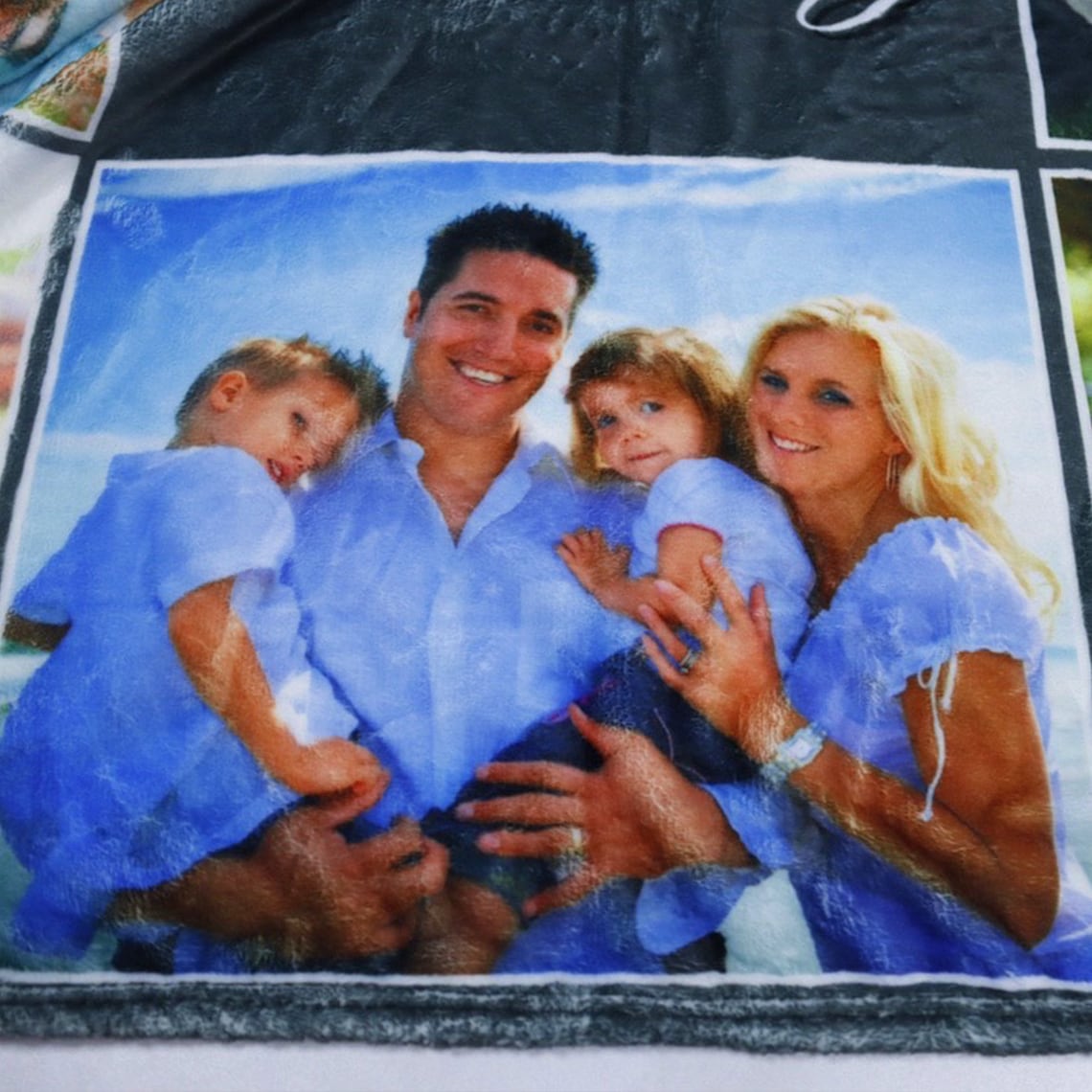Custom Blanket With Photos Collage Blanket, Picture Blanket, Photos ...