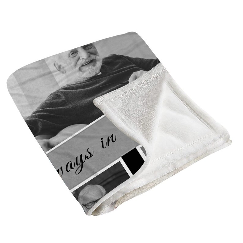 In Loving Memory Blanket, Customize Memorial Gift for Loved, Condolence ...