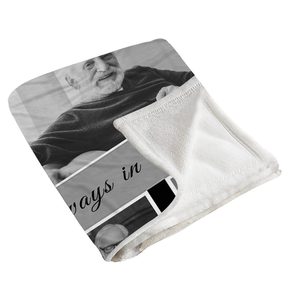In Loving Memory Blanket, Customize Memorial Gift for Loved, Condolence ...
