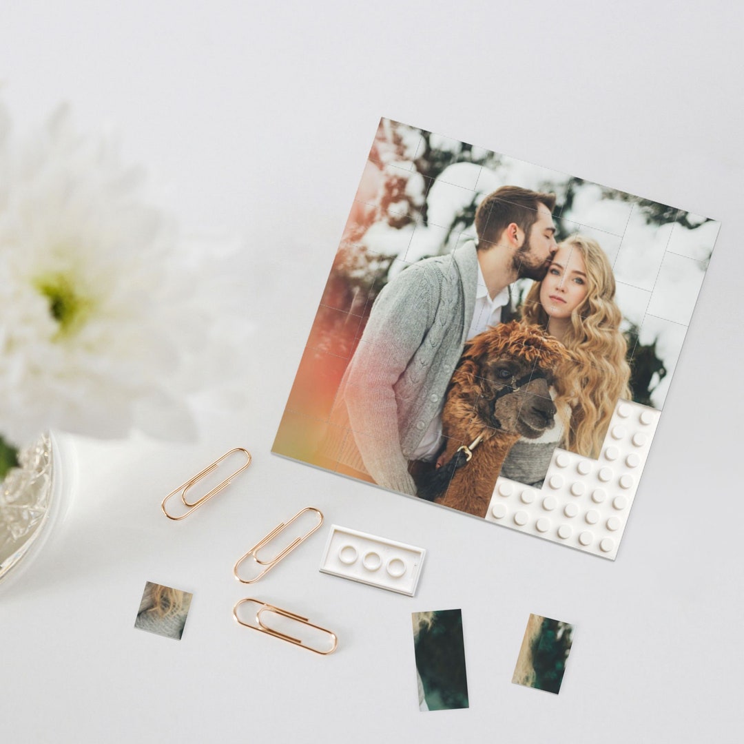 Personalized Building Blocks, Square Block Puzzle, Custom Photo Blocks ...
