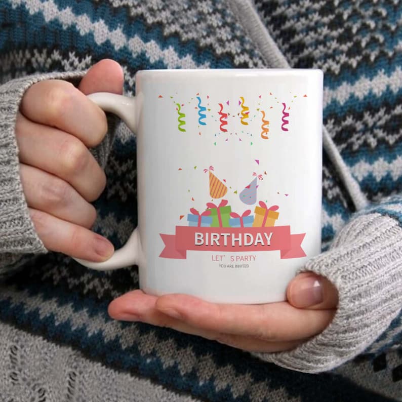 Personalized Mug, Happy Birthday Coffee Mug, Custom Birthday Mug, 11 ...