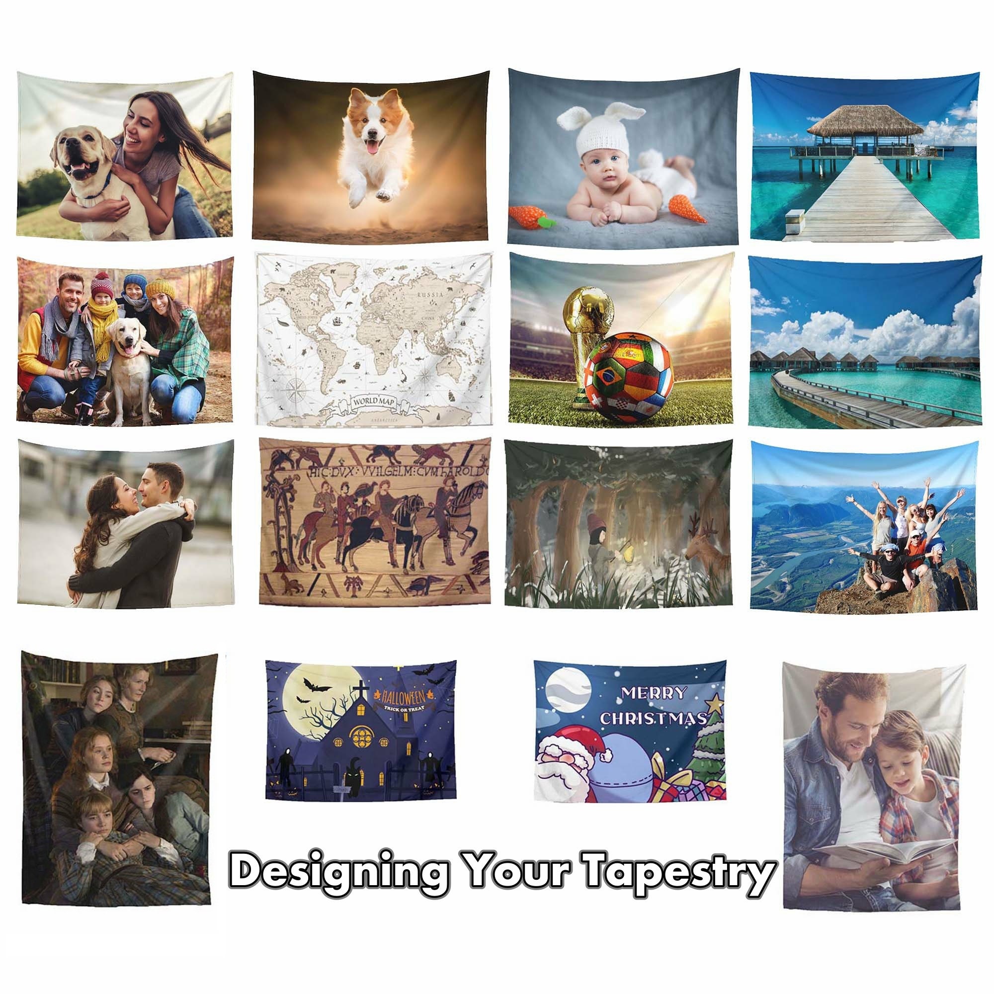 Custom Photo Tapestry Custom Wall Tapestry Custom Backdrop - Etsy
