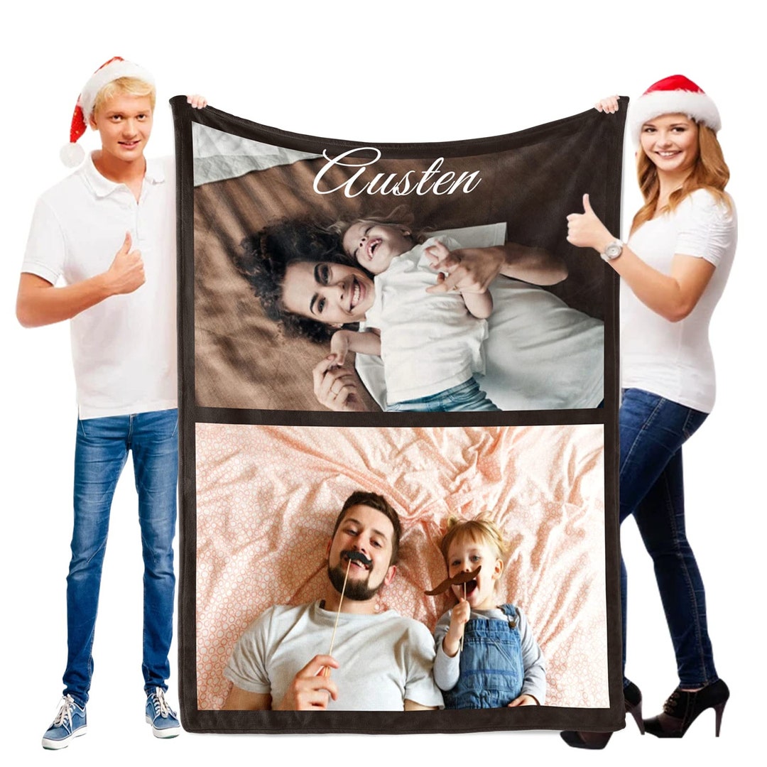 Custom Blankets With Photos, Picture Throw Blanket, Personalized ...
